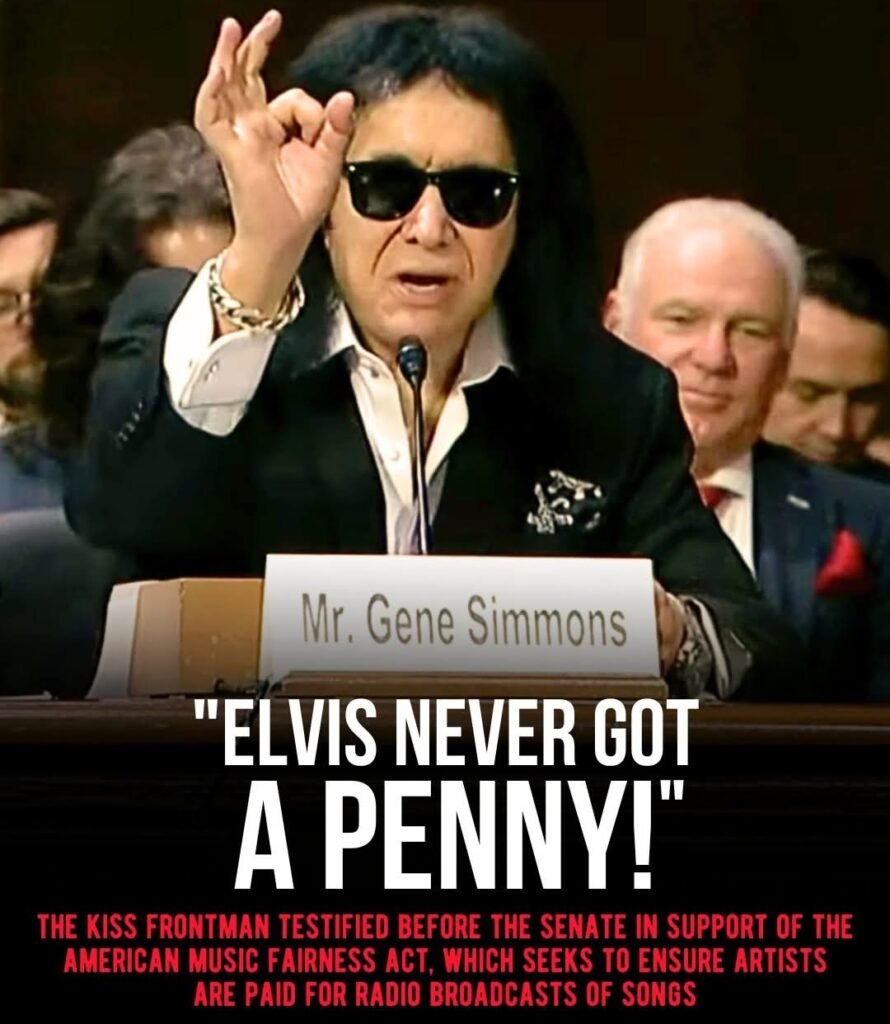 Gene Simmons Reveals Elvis Presley Never Earned